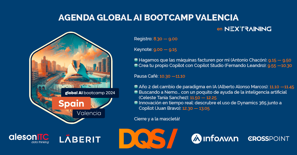 Evento "Global AI Bootcamp" en Valencia