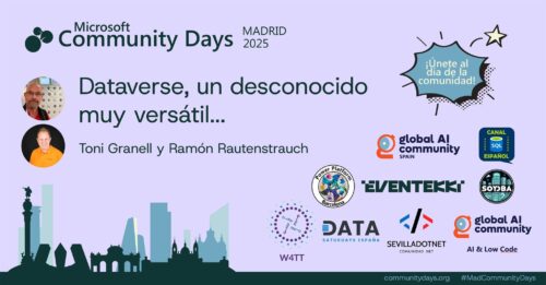 Ponencia en Microsoft Community Days Spain (29/05/2025)